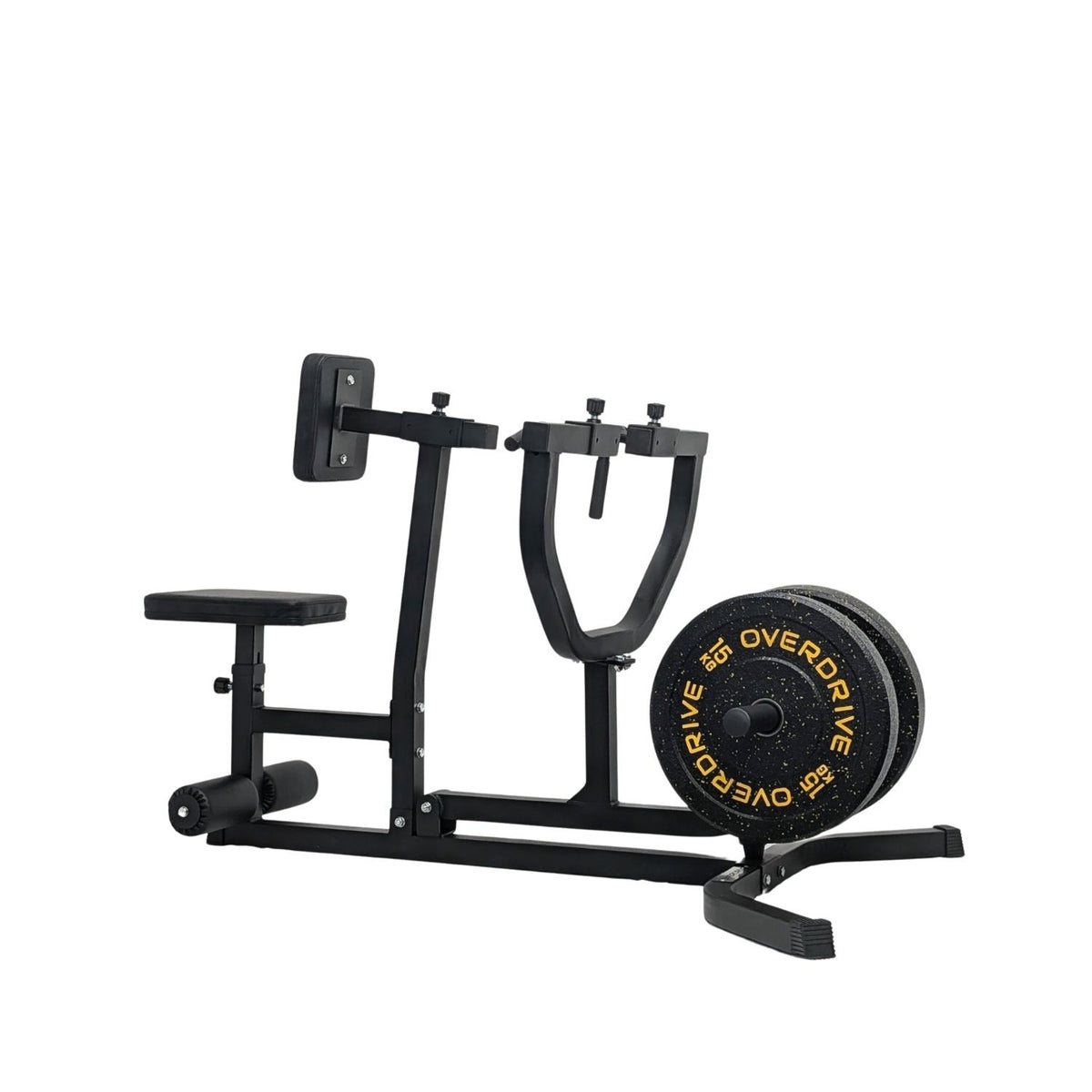 OVERDRIVE Seated Row Machine Plate-Loaded for Back Training - Home Gym ...